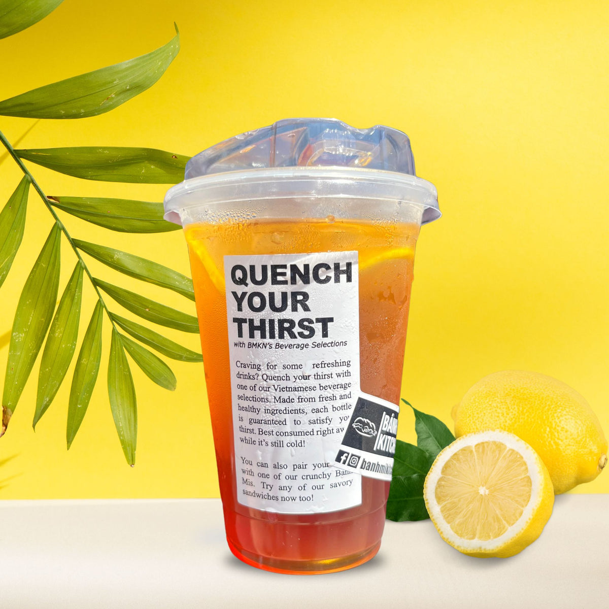 Black Iced Tea Lemonade – Banh Mi Kitchen | Order Online